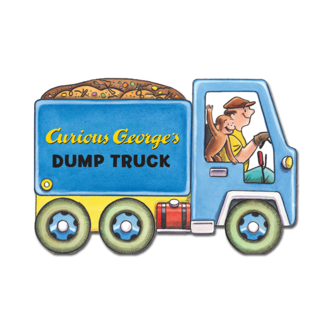 Curious George's Dump Truck Book – Pink Antlers