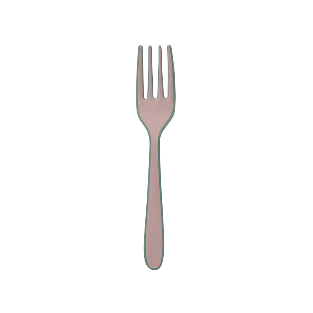 Enamel Fork – Pink Antlers