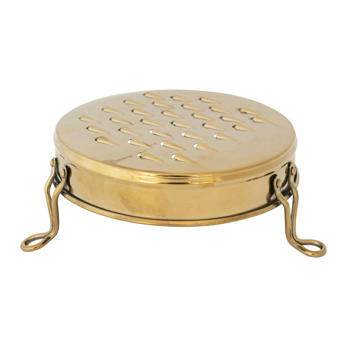 Gold & Stainless Grater – Pink Antlers