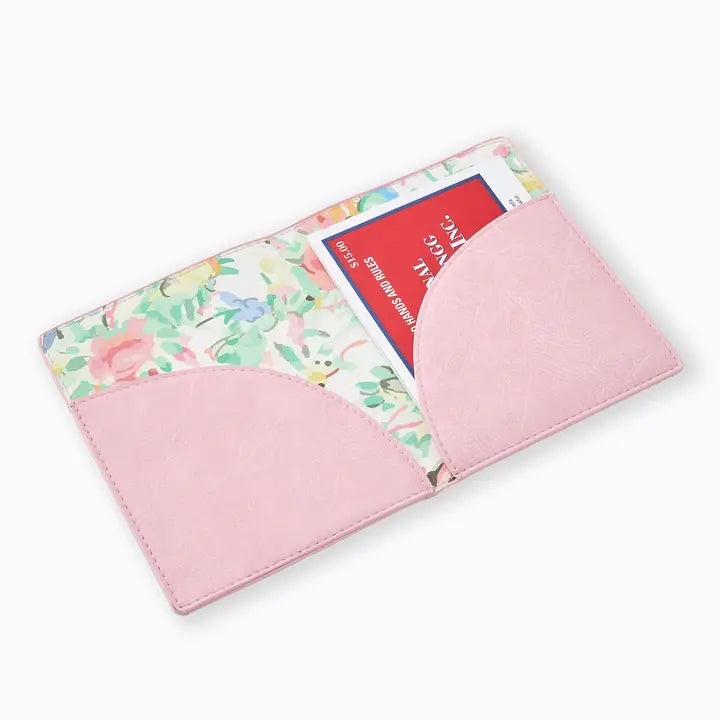 Light Pink Mahjong Card Folio – Pink Antlers