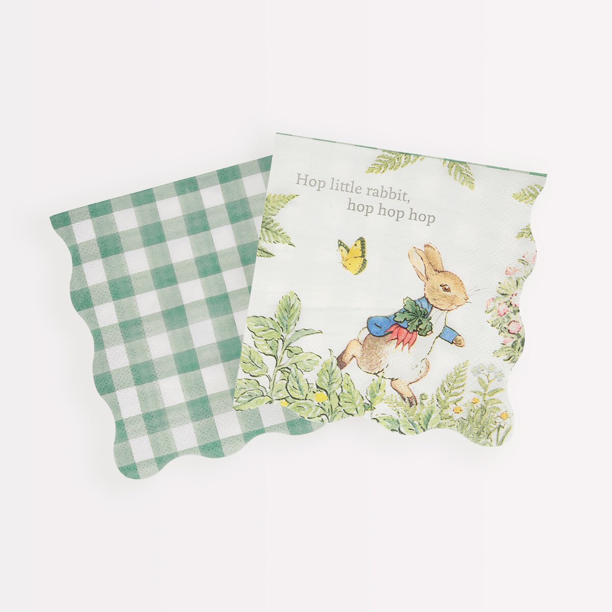 Peter Rabbit Small Napkins – Pink Antlers