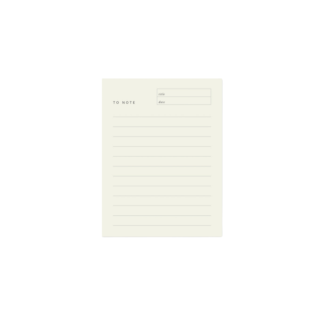 To Note Block Notepad – Pink Antlers