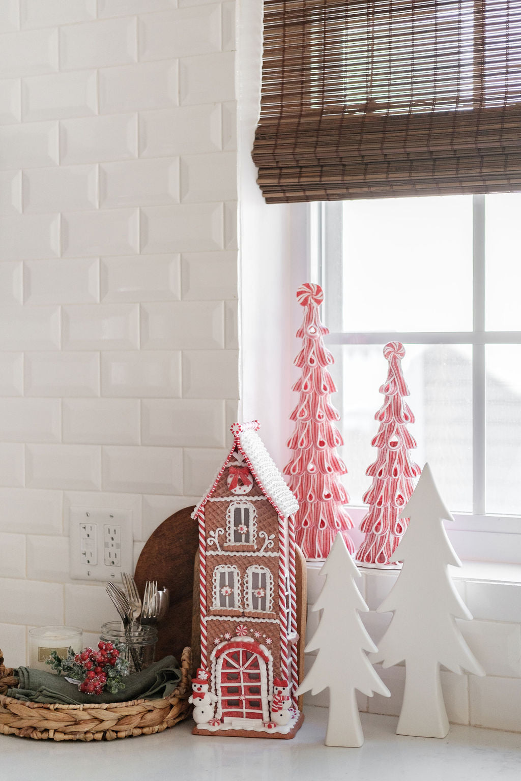 Ribbon Candy Tree – Pink Antlers